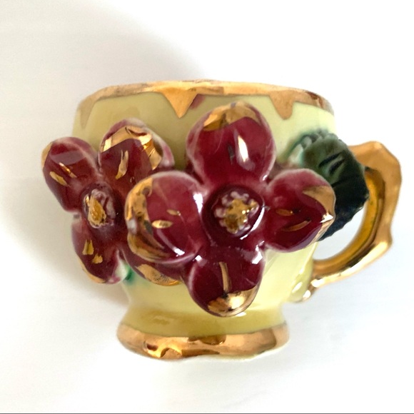 Vintage | Dining | Vintage Rococo 2 Small Coffee Cups With Saucers ...